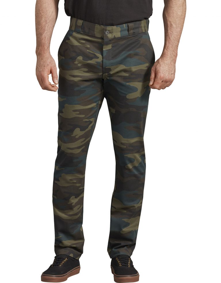 WP801 FLEX Skinny Straight Fit Work Pants - Dickies CL